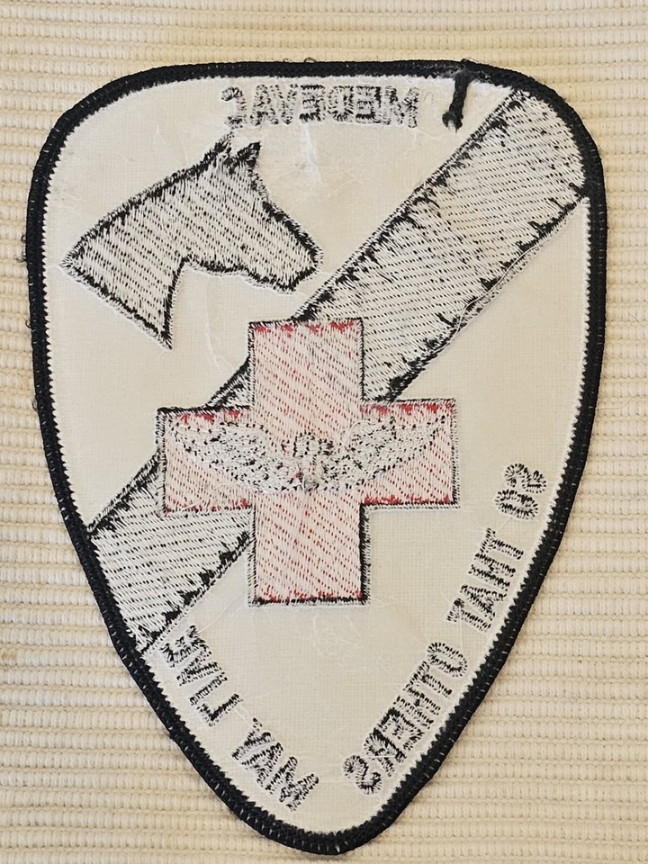 1960s US Army Vietnam Cold War 1st Medical Aviation Medevac Pocket ...