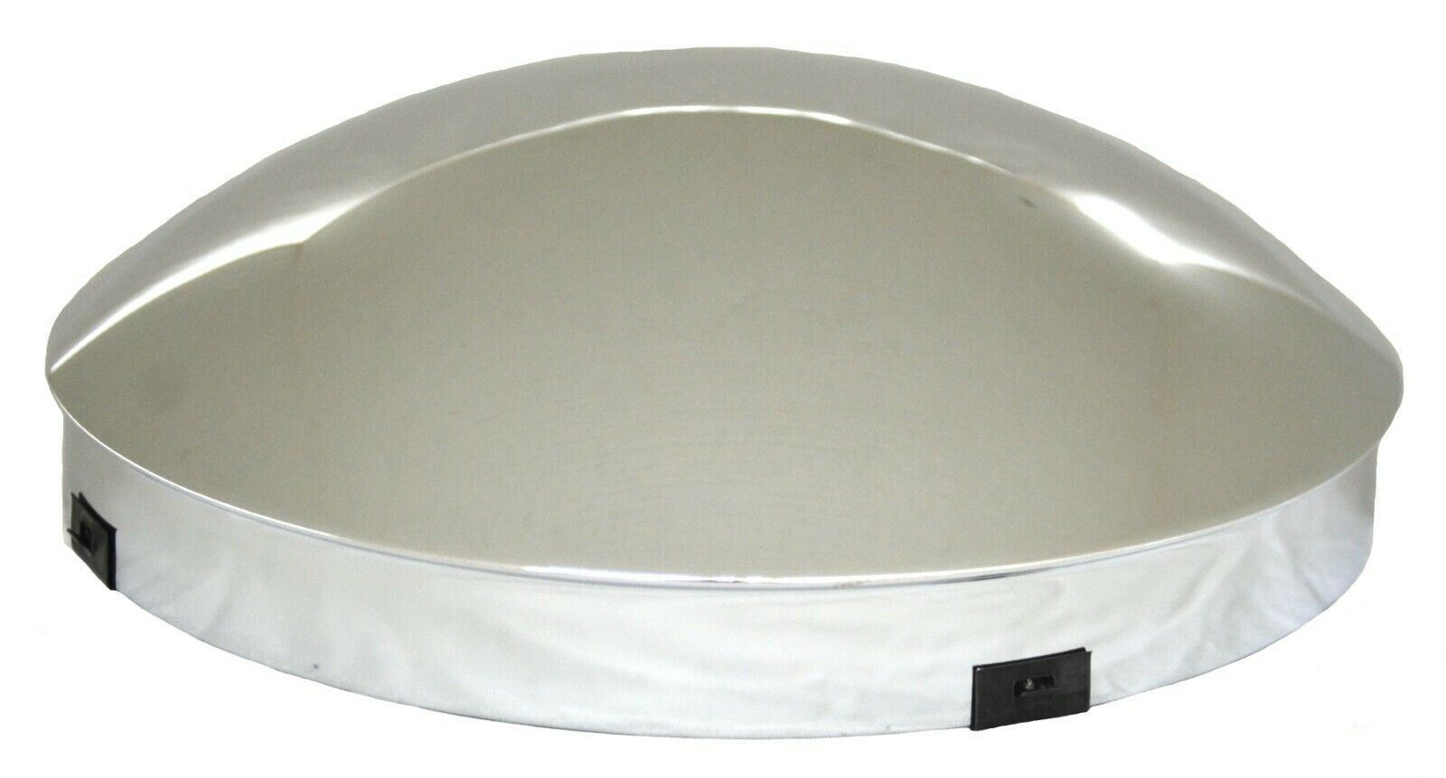 GG Front Dome Un Notched Hub Cap for Aluminum Wheel Chrome 1" Lip ...