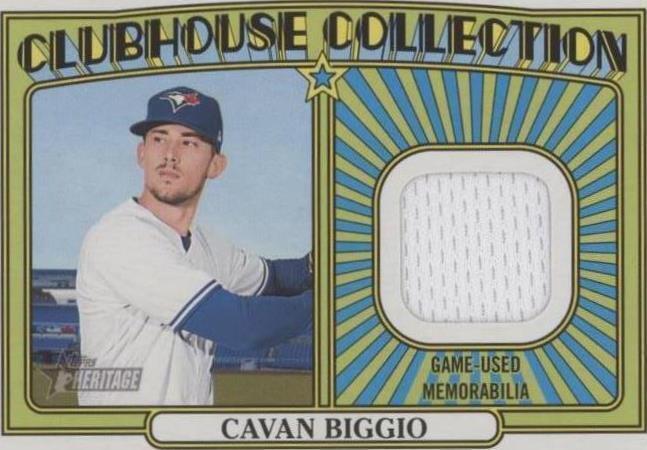 2021 Topps Heritage High Number - Clubhouse Collection Relics Cavan ...