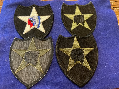 Original KW -1960s US Army 2nd Infantry Division Patch Lot (4) | eBay