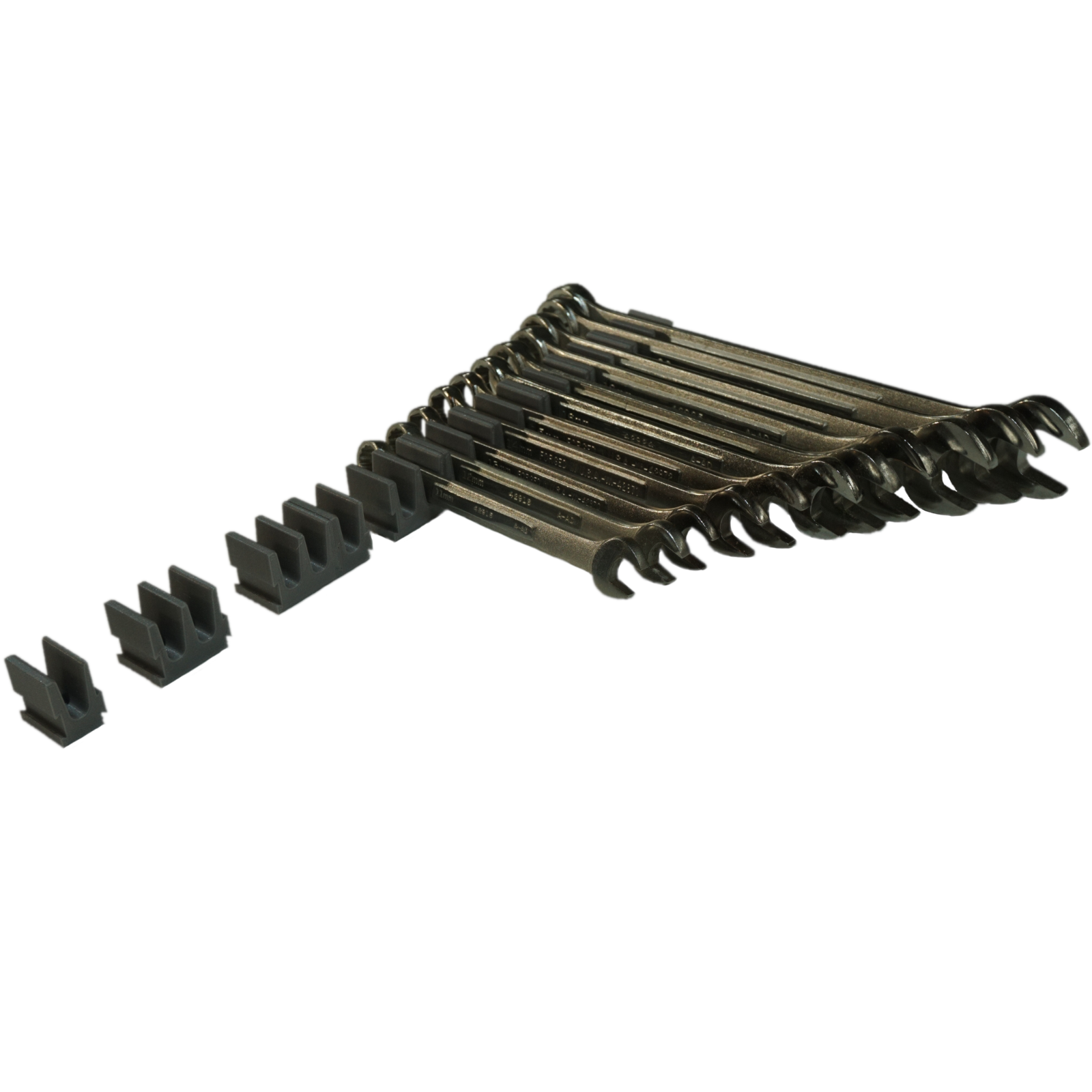 Modular Wrench Organizer | Compact Tool Storage | Slots hold 18 Tools ...