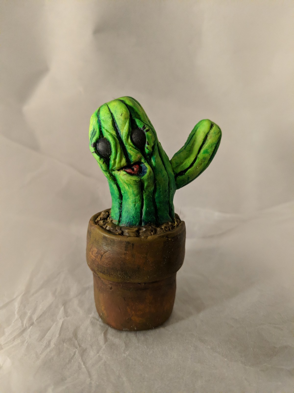 Ooak Handmade Cactus Holder | eBay