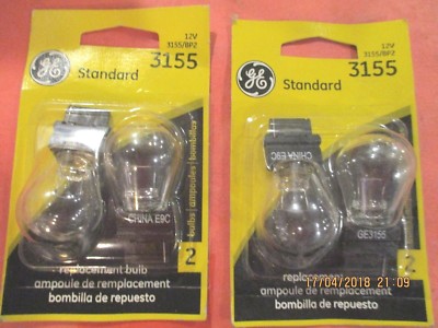 3155--GE--LOT-OF--4---Center High Mount Stop Light Bulb GE Lighting ...