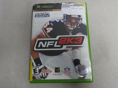 NFL 2K3 Original Microsoft Xbox Game Complete Free Ship | eBay