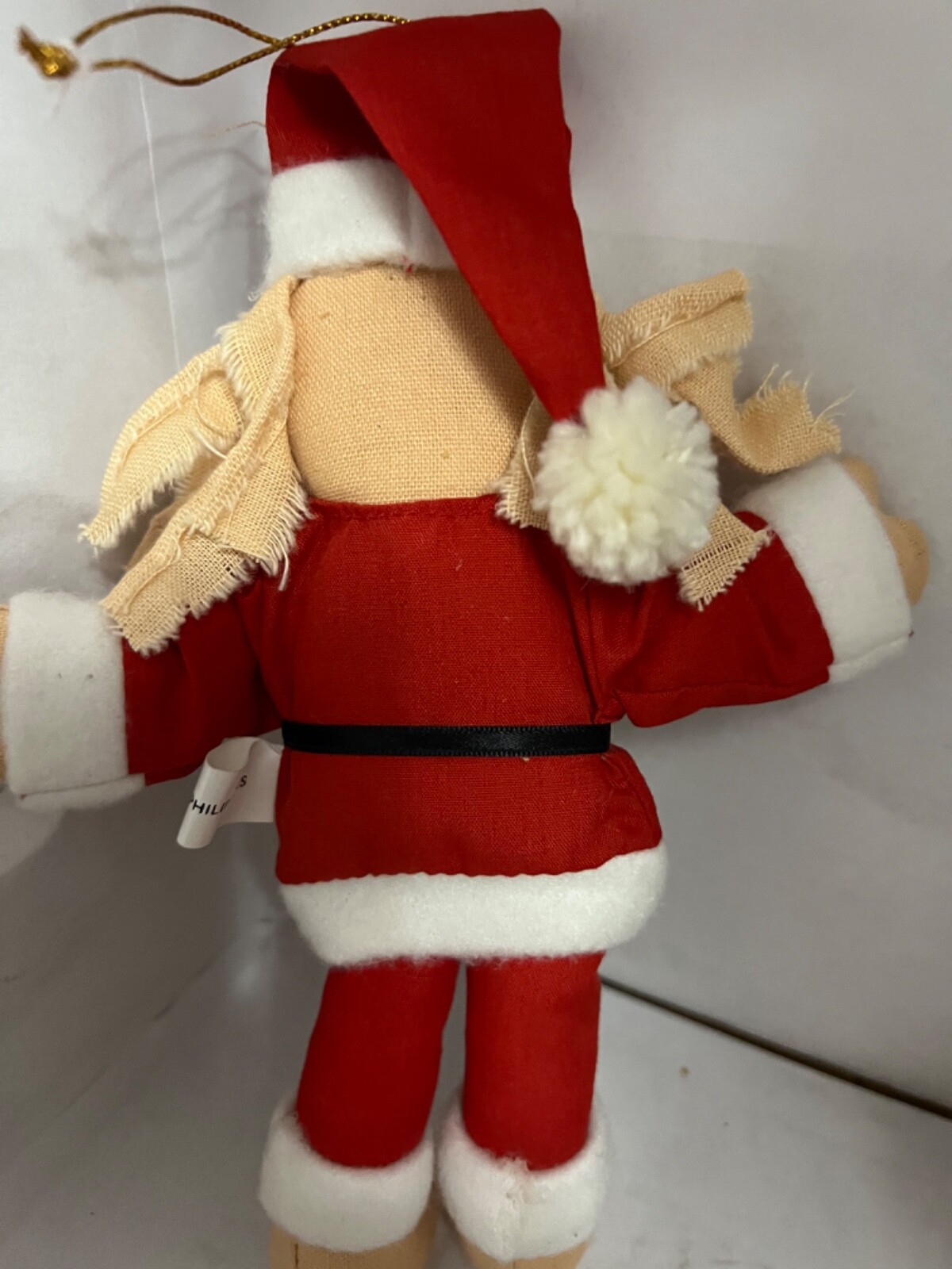 Christmas Ornament Ragdoll Santa cloth Christmas ornament | eBay