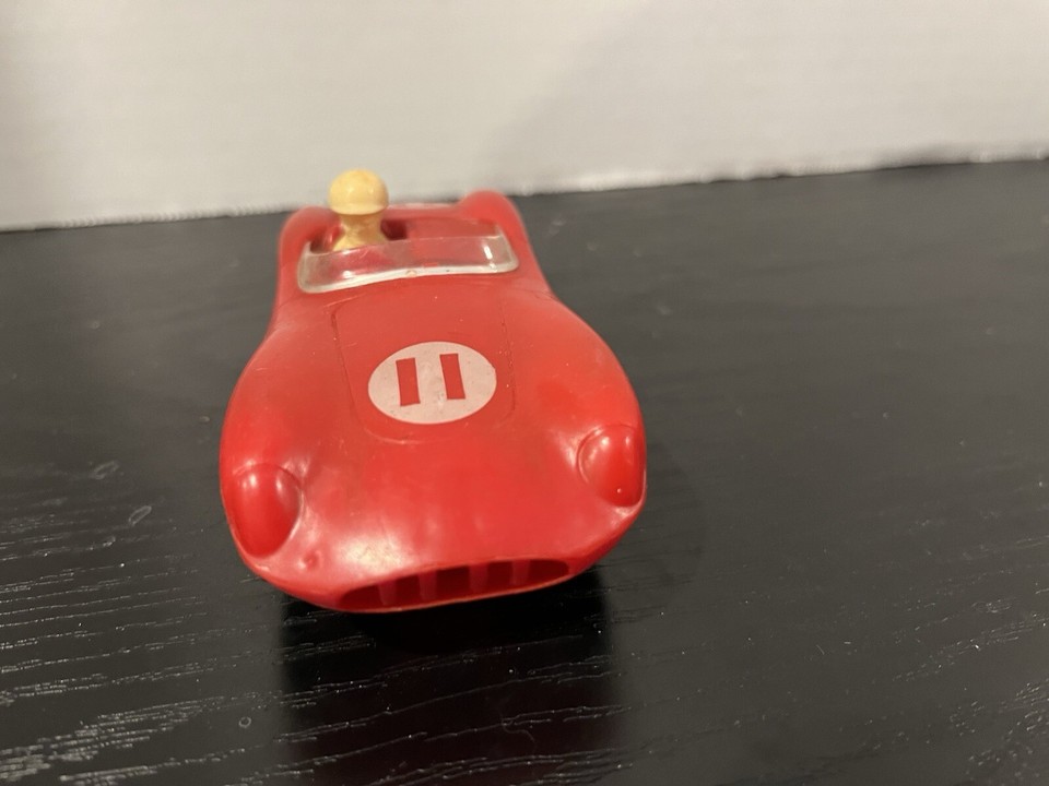 Vintage Marx Toys International Sports Car Race Car Red 1960's Untested ...