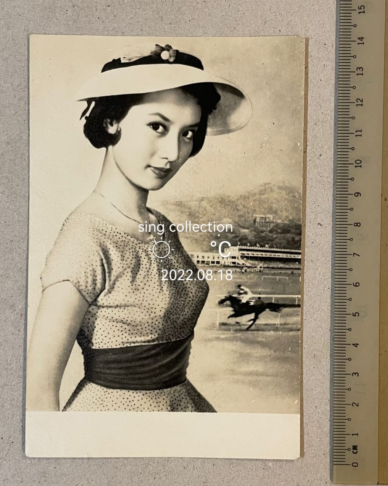 1960's 尤敏 明星照片 Hong Kong Chinese actress Yu Ming Singapore studio photo ...
