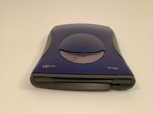IOMEGA ZIP 250 EXTERNAL USB ZIP DRIVE Z250USBPCM - FOR PARTS OR REPAIR ...