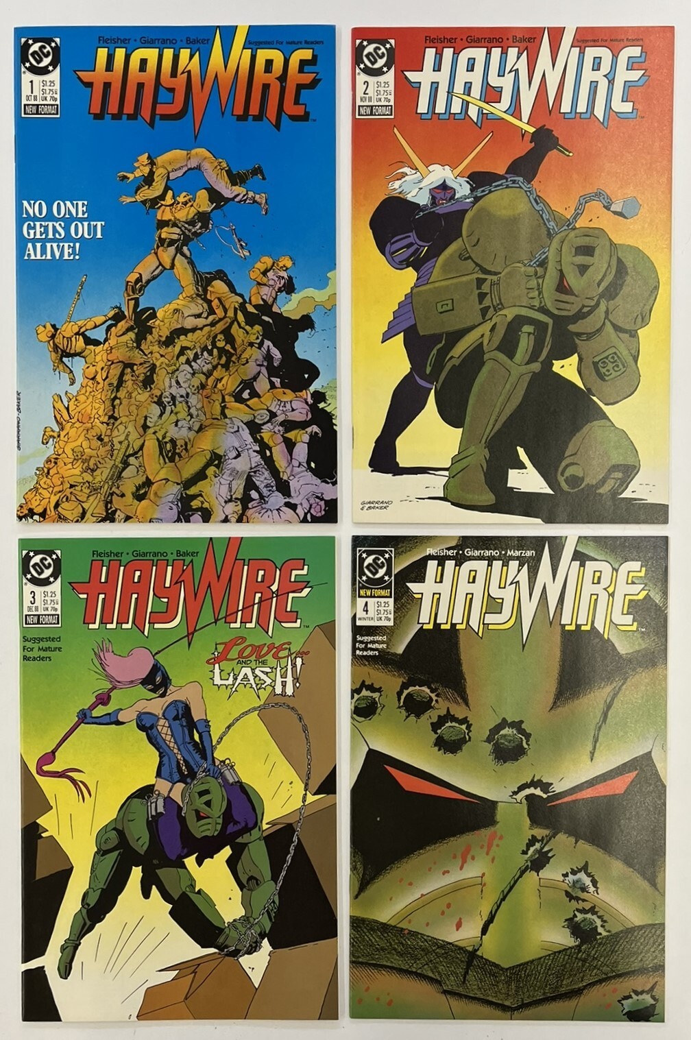 Haywire #1-13 VF/NM Complete Series - DC Comics - Sci-fi action lot set ...