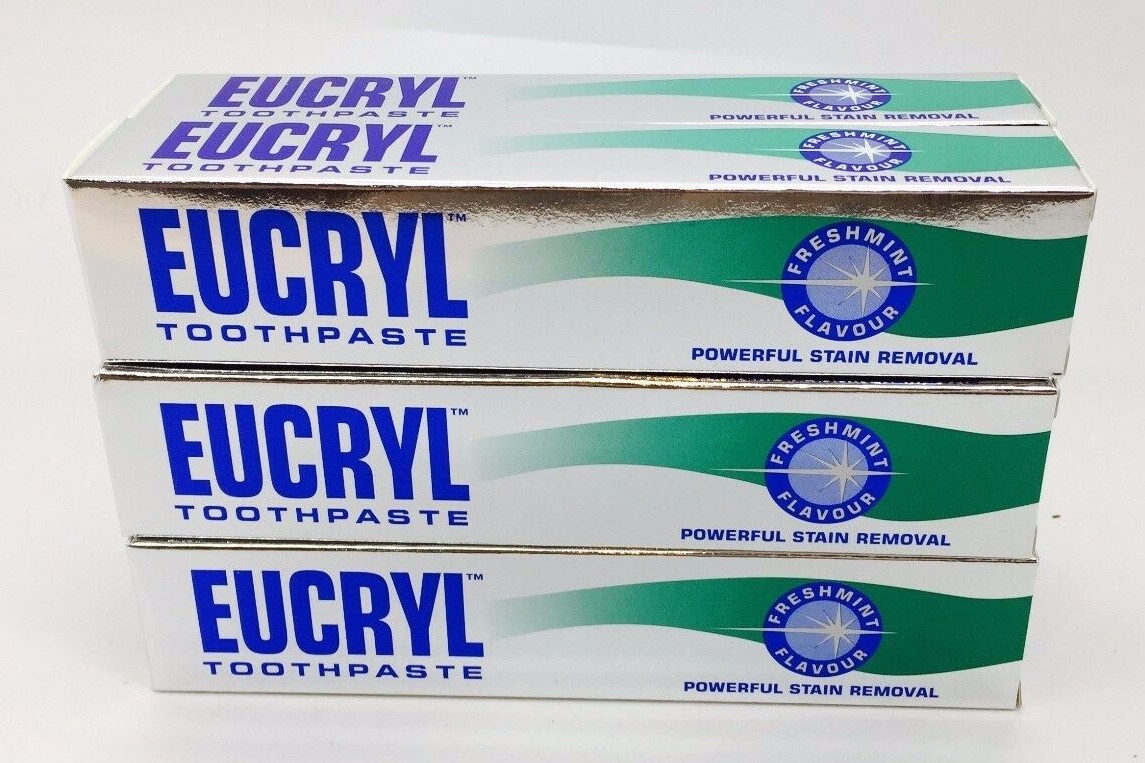 Eucryl Toothpaste Powerful Stain Removal Freshmint 50ml | eBay UK