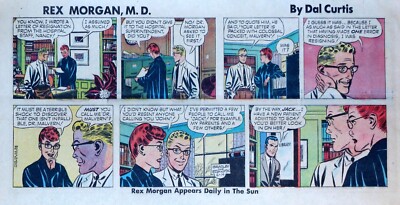 Rex Morgan by Bradley & Edgington - color Sunday comic page - February ...
