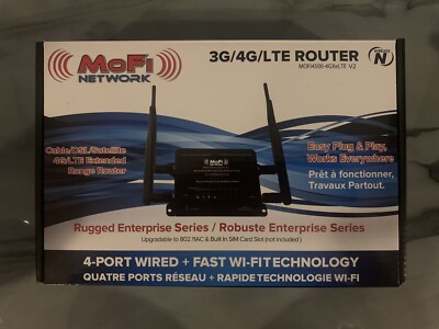 Mofi Network MOFI4500-4GXeLTE V2 4G/LTE Router 601279996003| eBay