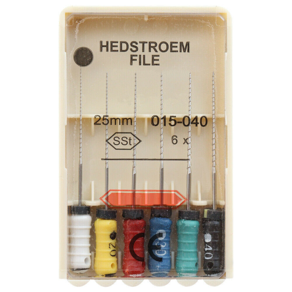10 Packs Dental HEDSTROEM FILE 21/25/31mm Endodontic Hand Use Root ...