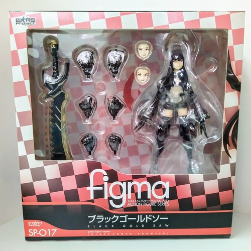 Max Factory Action Figure Figma SP-017 Black Rock Shooter BRS Black ...