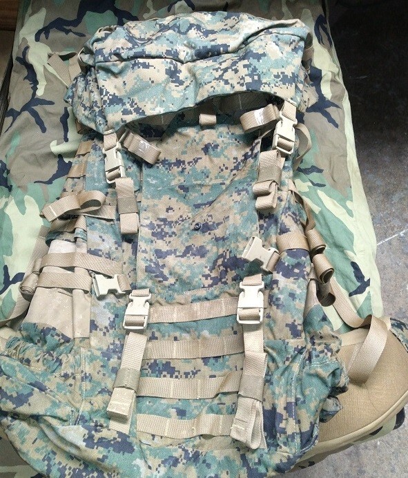 USMC Military Marine MARPAT Ilbe APB03 Arc'teryx Propper USGI Rucksack ...