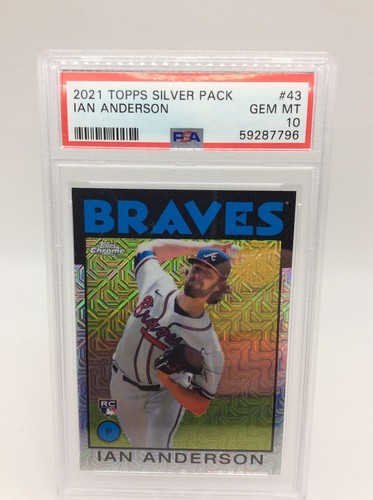 2021 IAN ANDERSON TOPPS SILVER PACK MOJO RC PSA 10 | eBay