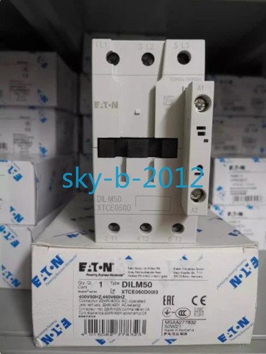 1 PCS NEW EATON MOELLER Contactor DILM50(400V50Hz,440V60Hz) | eBay