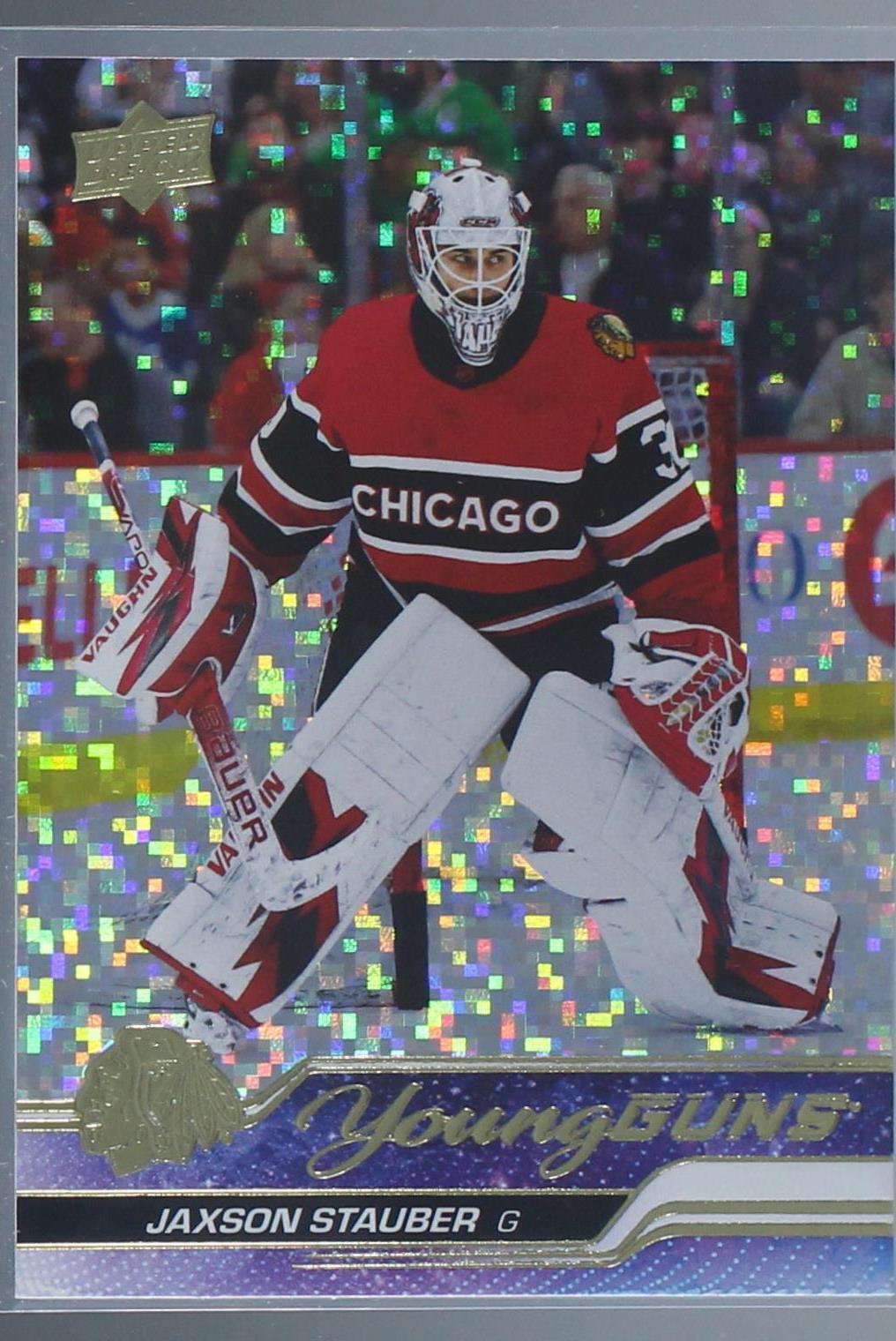 2023-24 Upper Deck Series 1 - Young Guns Speckled Foil #207 Jaxson ...