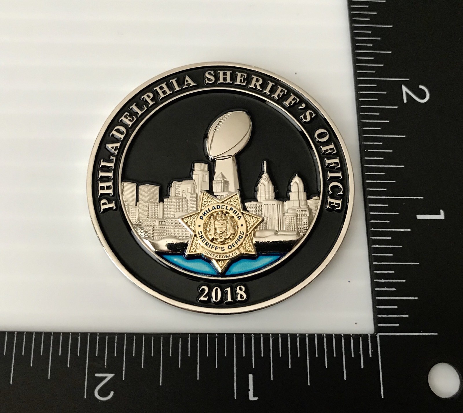 NFL Philadelphia Eagles Sheriff’s Office Police Super Bowl 52 LII ...