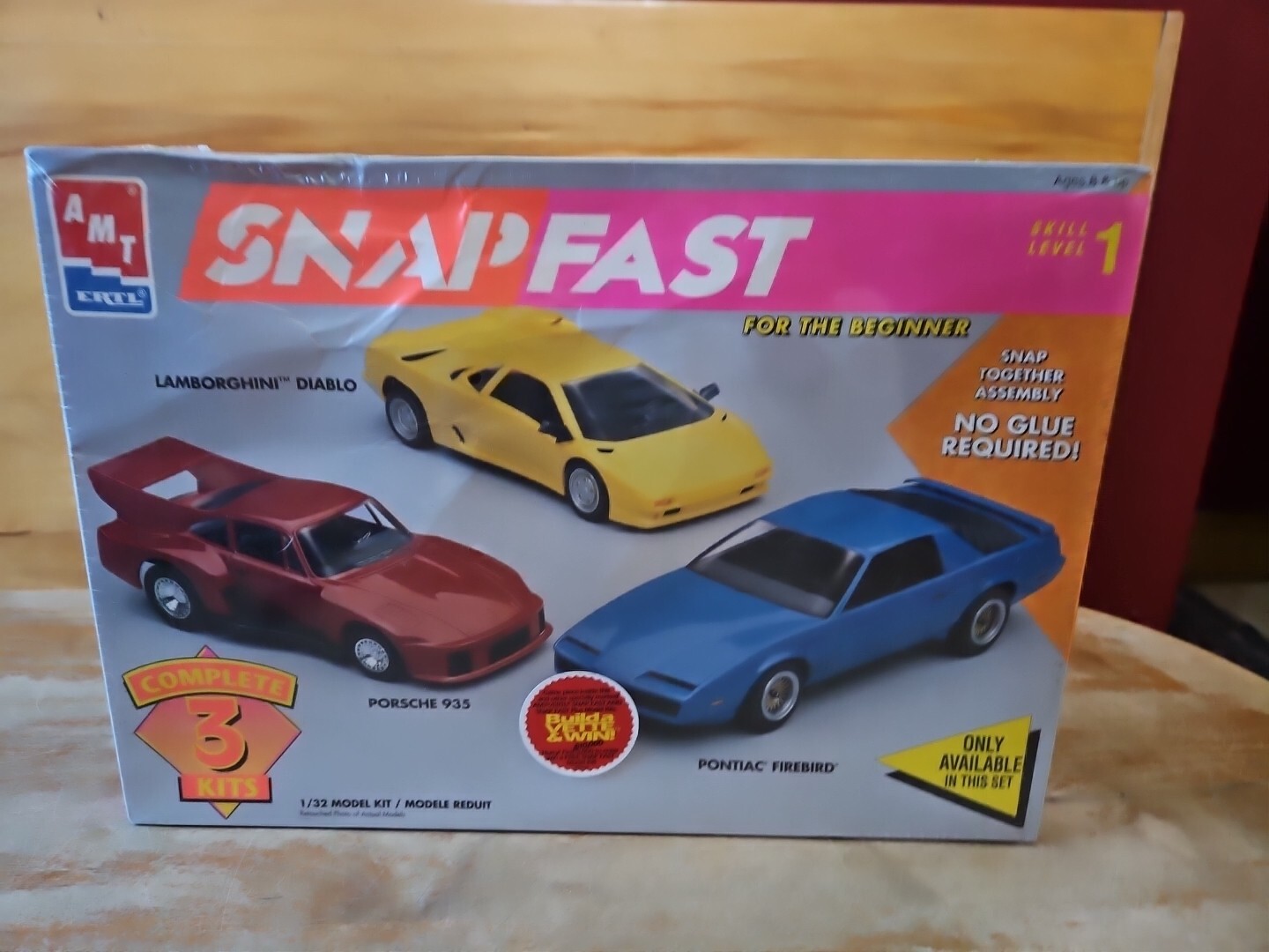 AMT ERTL Snapfast 1/32 3 Model Kits Set 8747 NEW SEALED | eBay