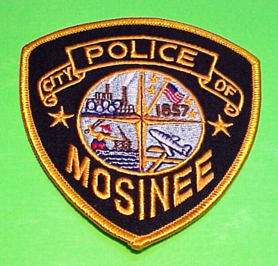 MOSINEE WISCONSIN 1857 WI 4" POLICE PATCH FREE SHIPPING!!! | eBay