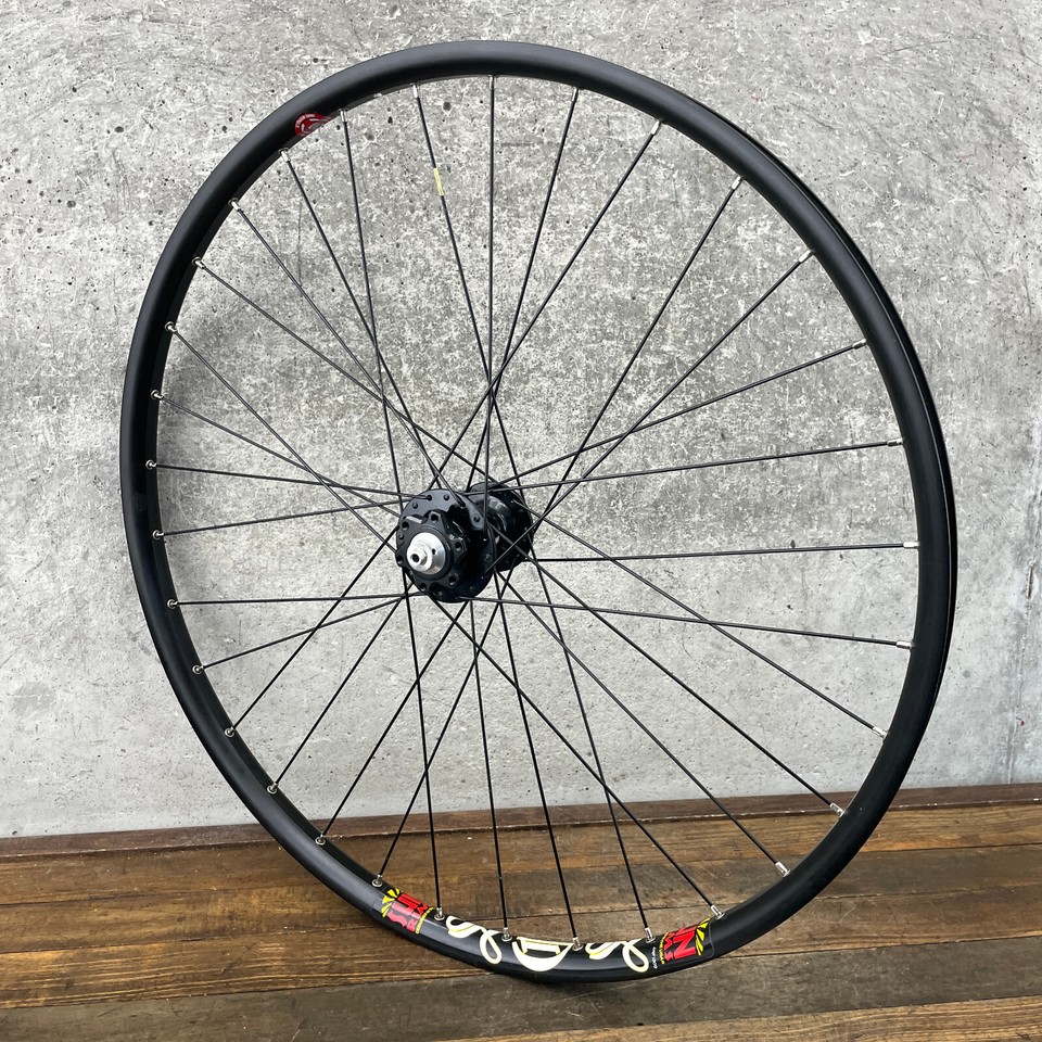 Ringle 26" Disc Front Wheel Sun SOS 100mm QR Hub MTB 32 Spoke 6 Bolt IS ...