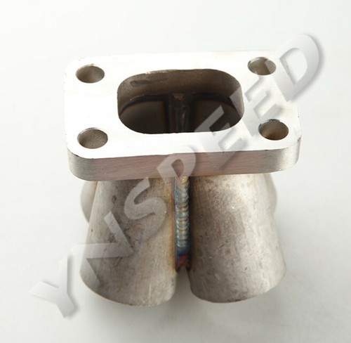 Stainless Steel Manifold Header 4 Cylinder Merge Collector T25 T28 ...