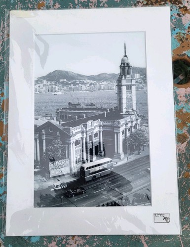 Photo Print 1968 Old Hong Kong Clock Tower Tsim Sha Tsui Kowloon Canton ...