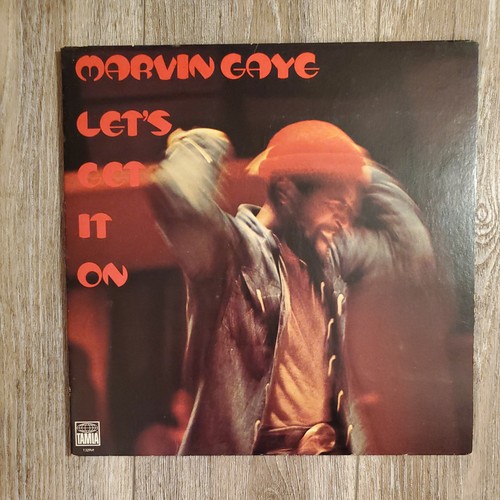 Let's Get It On by Marvin Gaye-45th Anniversary Limited Red Vinyl-NM ...