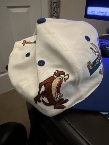 Vintage Florida Gators Looney Tunes Hat Snap Back Logo Script TOW Wht ...