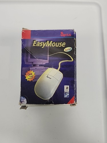 Genius EasyMouse+ PS/2 Mouse, Brand New Factory Sealed 91163200949| eBay