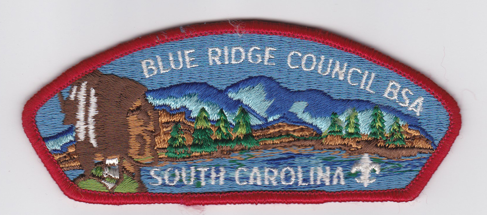 USA BOY SCOUTS OF AMERICA - BSA BLUE RIDGE SCOUT COUNCIL SHOULDER PATCH ...