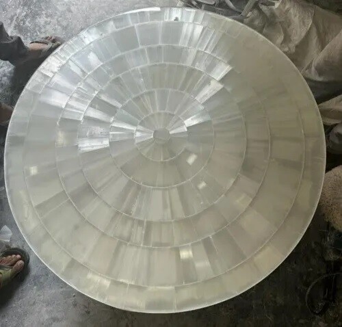 Stunning Selenite Coffee Table, Crystal Healing Stone Table, Hallway ...