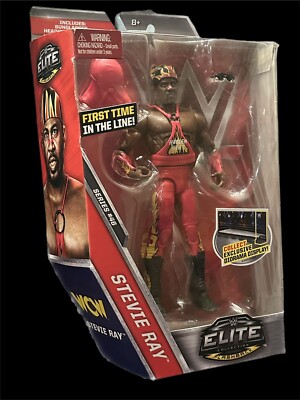 NIB WWE Elite Flashback WCW Stevie Ray 46 Mattel 2016 WWF HARLEM HEAT ...