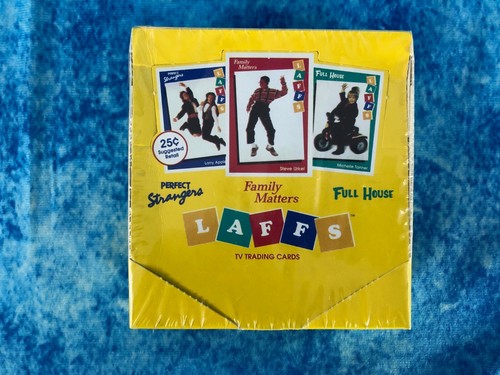 Laffs TV Trading Cards Factory Sealed Box Impel 1991 Full House Family ...