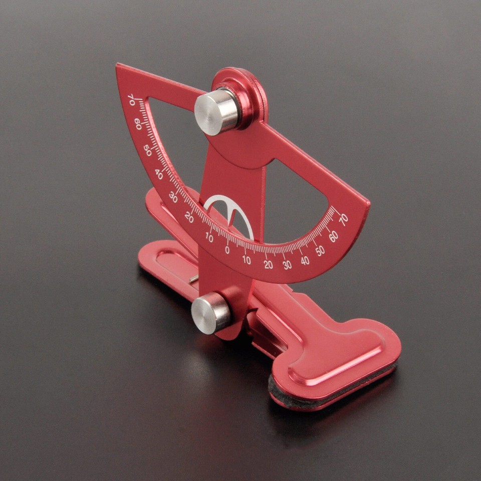 RC Hobby DIY Tool Miracle Anodized Aluminum Throw Meter For RC Models ...