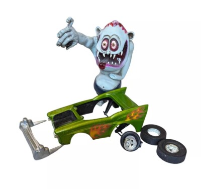 Vintage 1963 Revell Mr Gasser Ed Big Daddy Roth Model Kit Car Figure | eBay