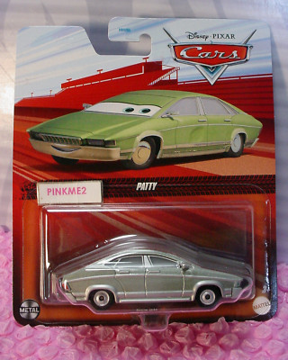 💗 2023 Disney PIXAR Cars PATTY 💗 green Ragazzetti Veloce 2 Liter METAL ...