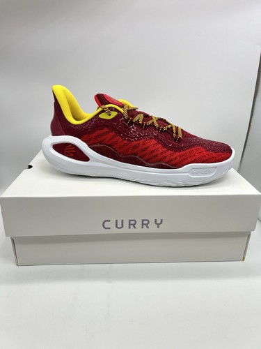Under Armour UA Curry Flow 11 Basketball Shoes Bruce Lee Fire Mens NEW ...