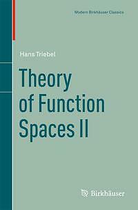 Theory of Function Spaces 2 von Hans Triebel (1992, Gebundene Ausgabe ...