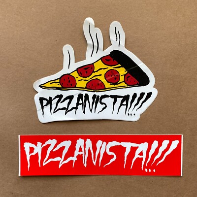 Nasty Neckface Pizzanista Sticker Label Graffiti Art Handstyle Los ...