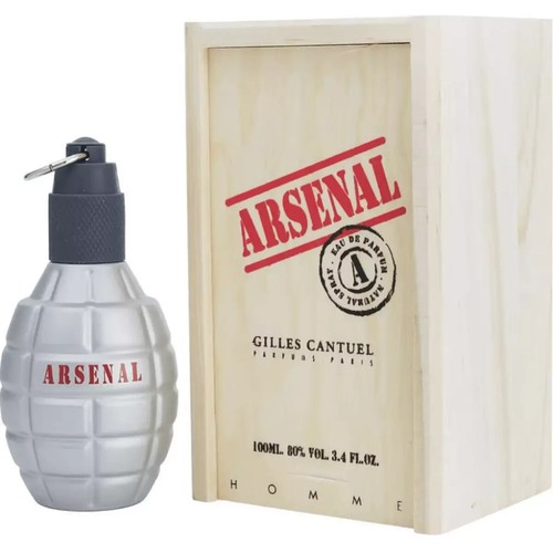 Arsenal Grey by Gilles Cantuel cologne for men EDP 3.3 / 3.4 oz New In ...