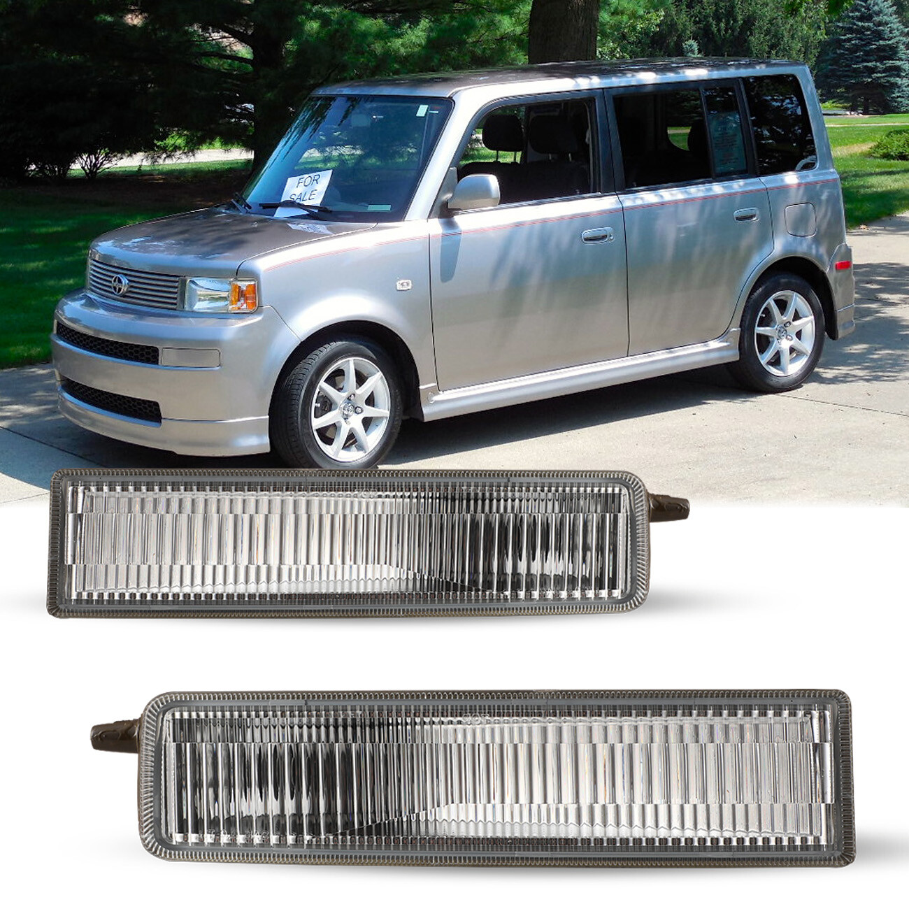 for 2003-2007 Scion XB Fog Lights Driving Bumper Lamps w/ Switch Kit ...