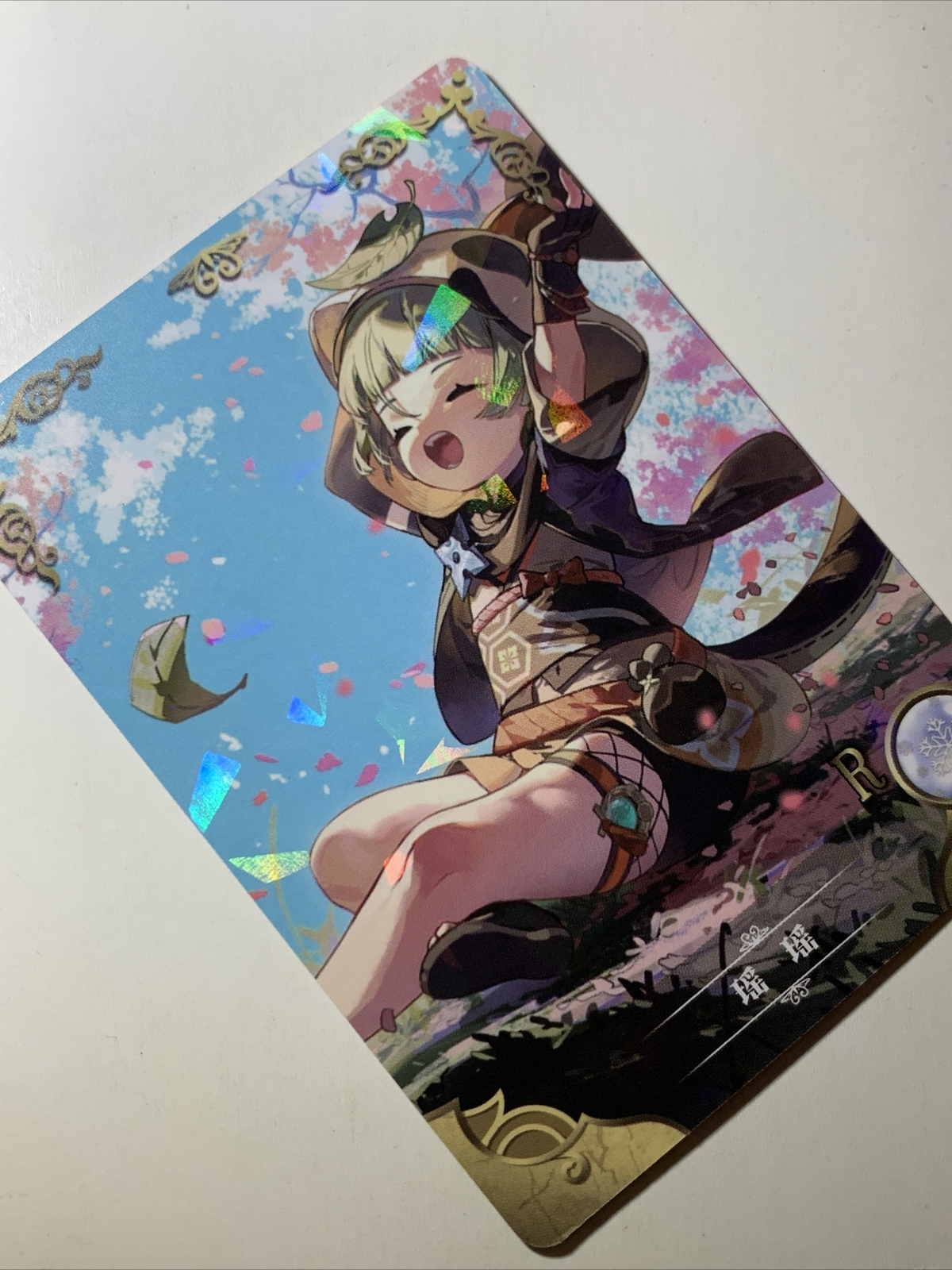 Sayu Genshin Impact Girl Foil NS-10R-10 Goddess Story Anime Waifu Card ...