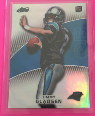 2010 eTopps #24 JIMMY CLAUSEN Rookie RC 🏈 Panthers #/749 In-Hand 🏈FREE ...