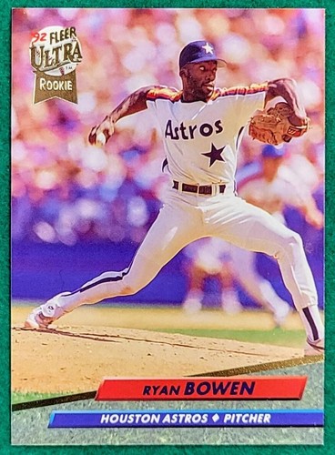 Ryan Bowen - 1992 Fleer Ultra #488 - Houston Astros Baseball Card ...