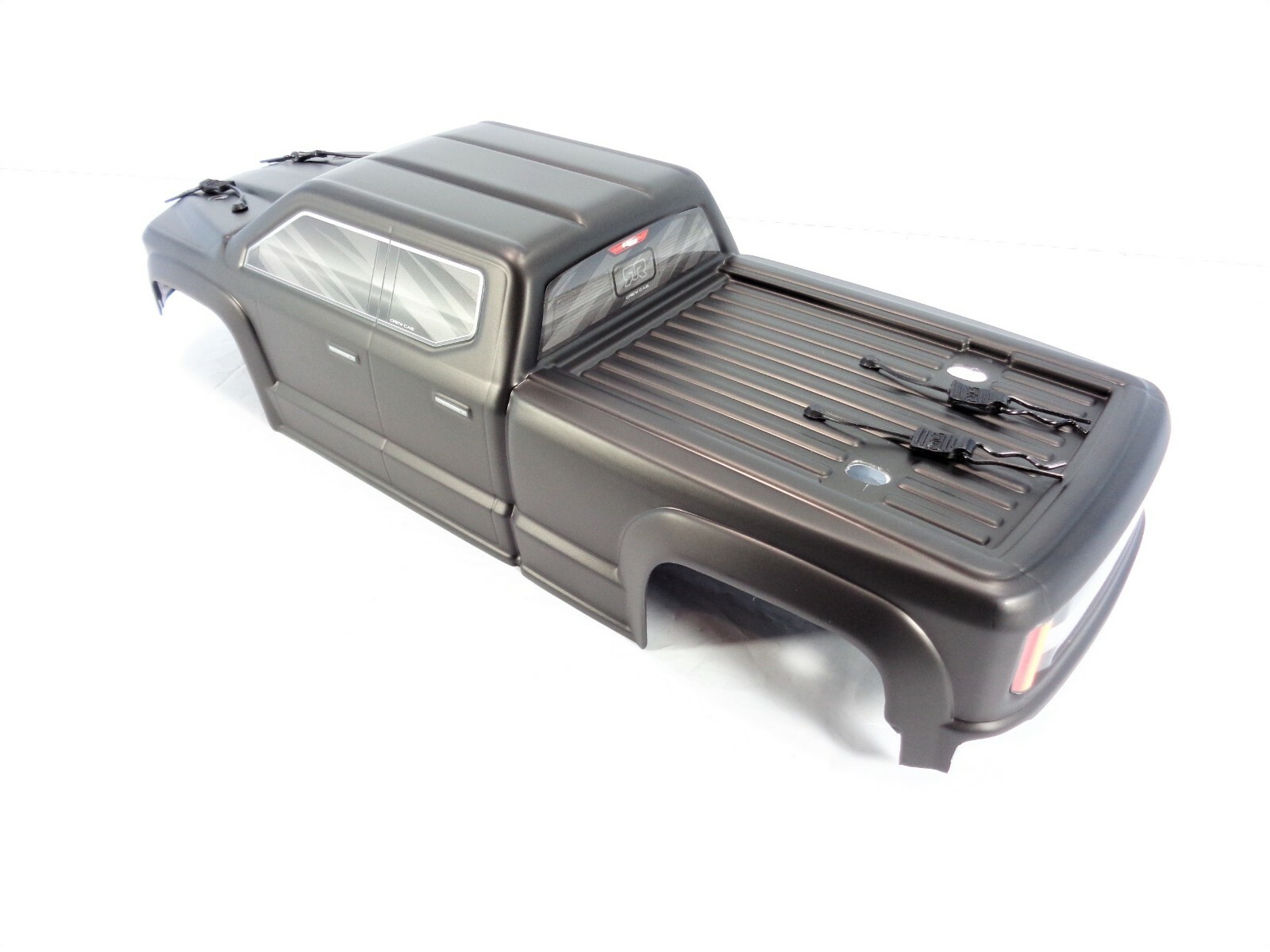 New Arrma Big Rock v3 4x4 3s BLX Painted Black Crew Cab Body Shell w ...