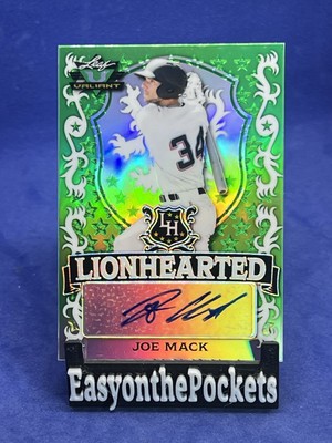 2021 Leaf Valiant Joe Mack Autographed HOLO Card# LH-JM1 | eBay