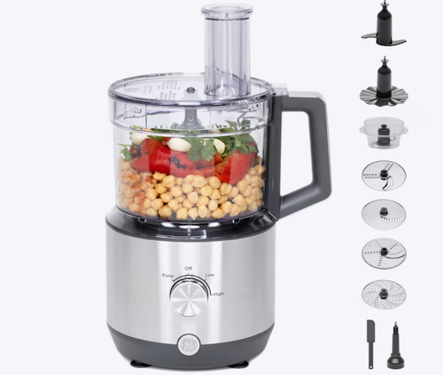 GE 12-Cup Stainless steel Food Processor ( Stainless Steel ) | eBay