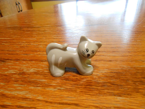 Lego Duplo Gray Cat Figure | eBay